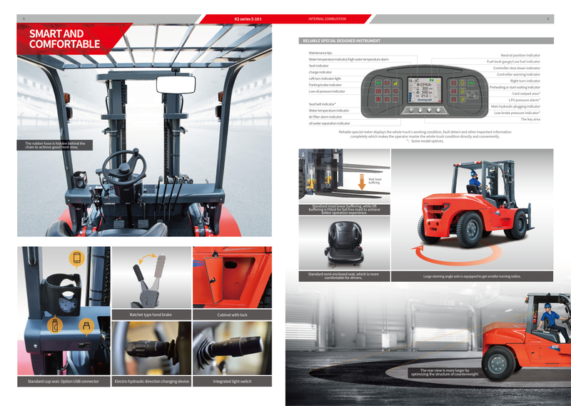 CPCD50-W2K2 5 Tons Forklift - Buy Forklift Product on UP Group